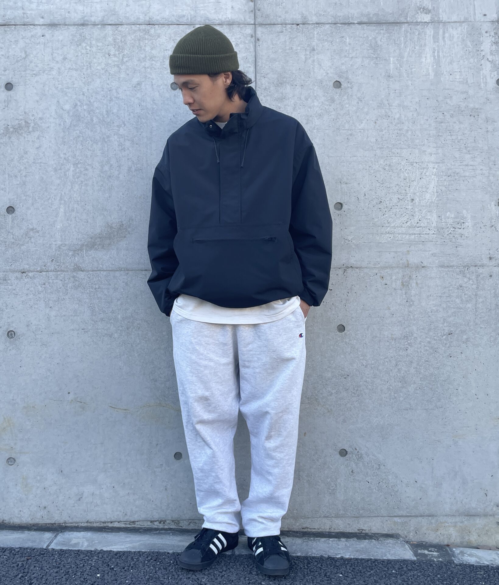 【USA企画】サイズ感良し！チャンピオン リバースウィーブパンツ